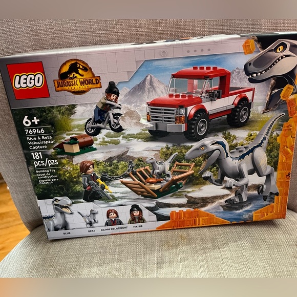 Lego | Toys | Lego Jurassic World Blue Beta Velociraptor Capture Set Sealed | Poshmark